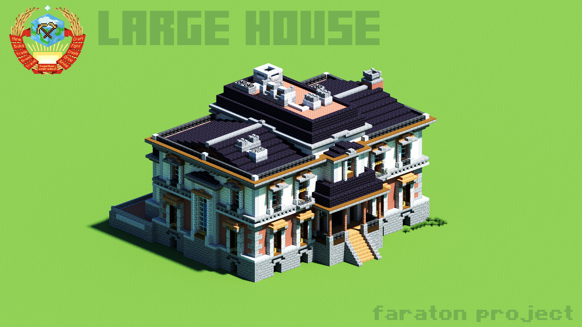 Large house #2 [1.18.1] V2 Minecraft Map