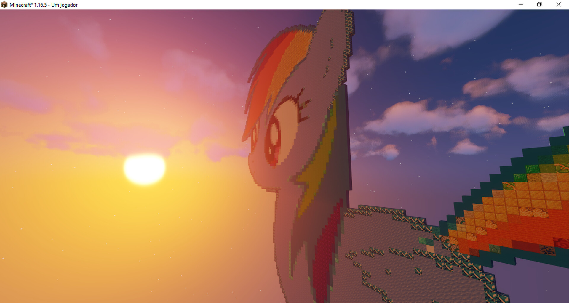 Pixel Art World (Remastered) Minecraft Map