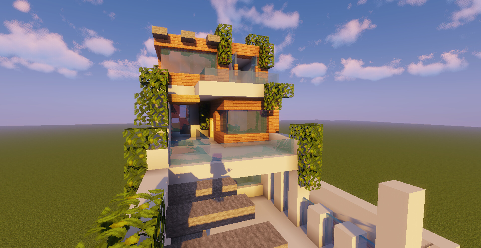 Modern House #87 (Brazilian Modern House) Minecraft Map