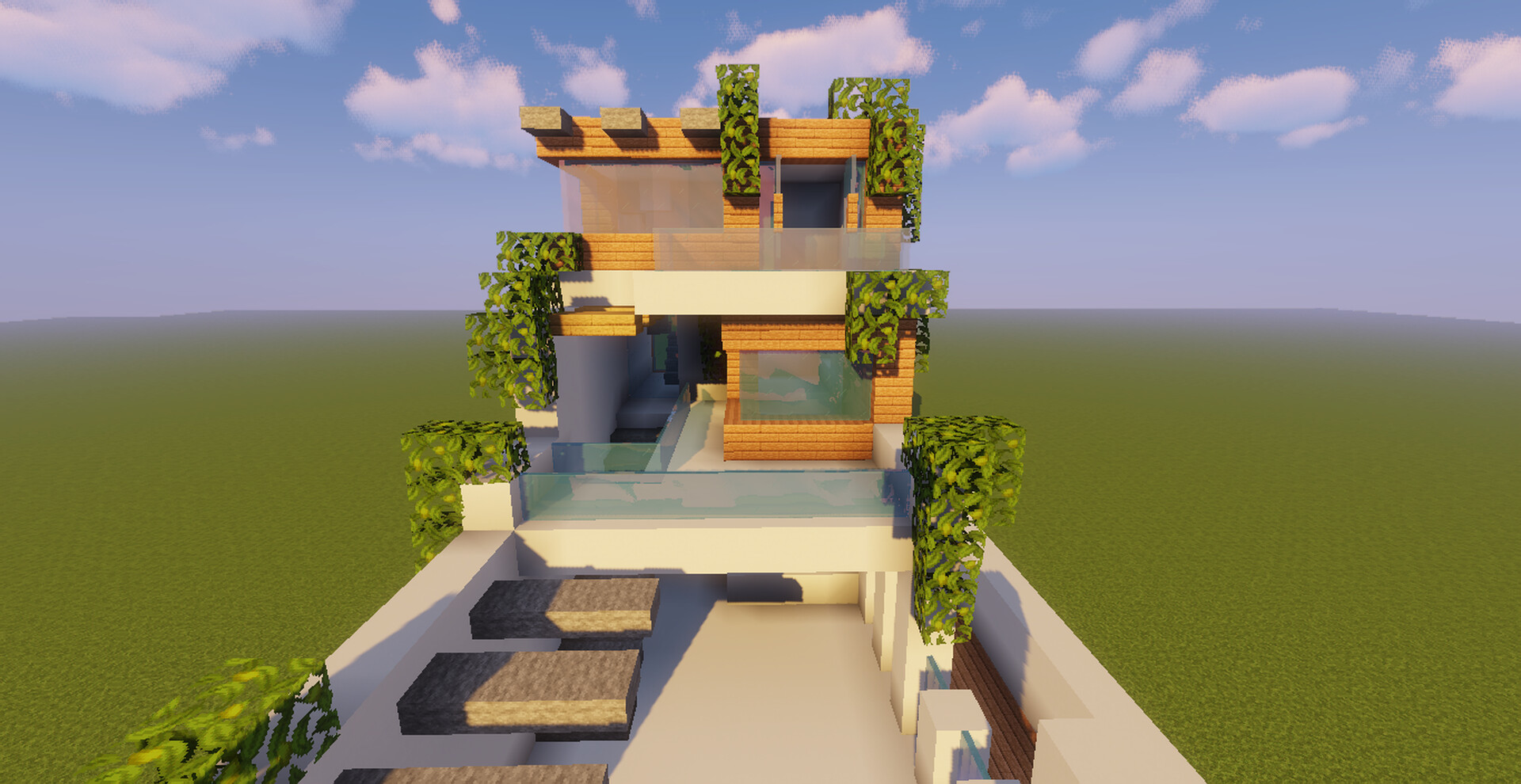 Modern House #87 (Brazilian Modern House) Minecraft Map