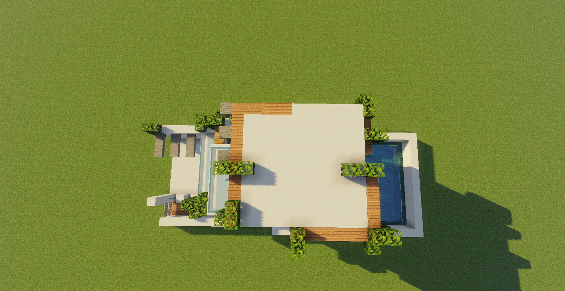 Modern House #87 (Brazilian Modern House) Minecraft Map