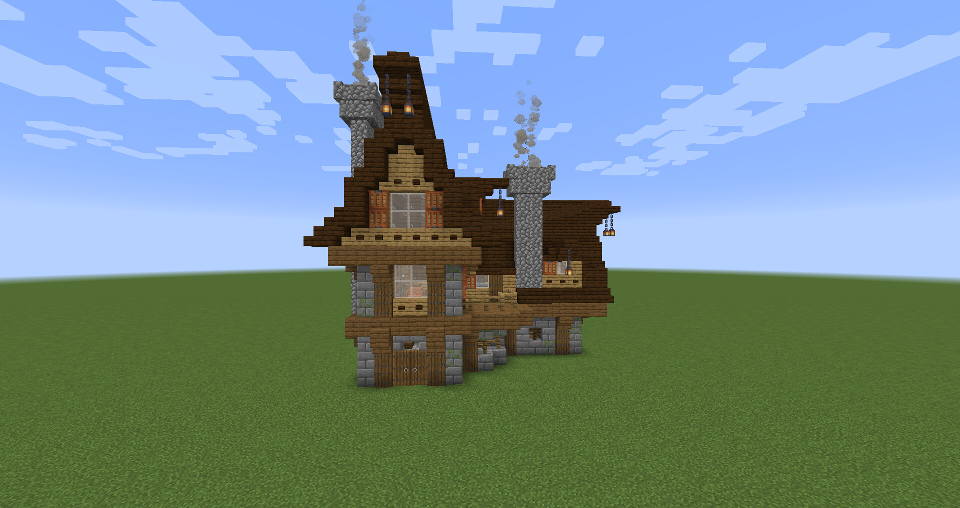 Medieval House (with interior, 1 mod used) Minecraft Map