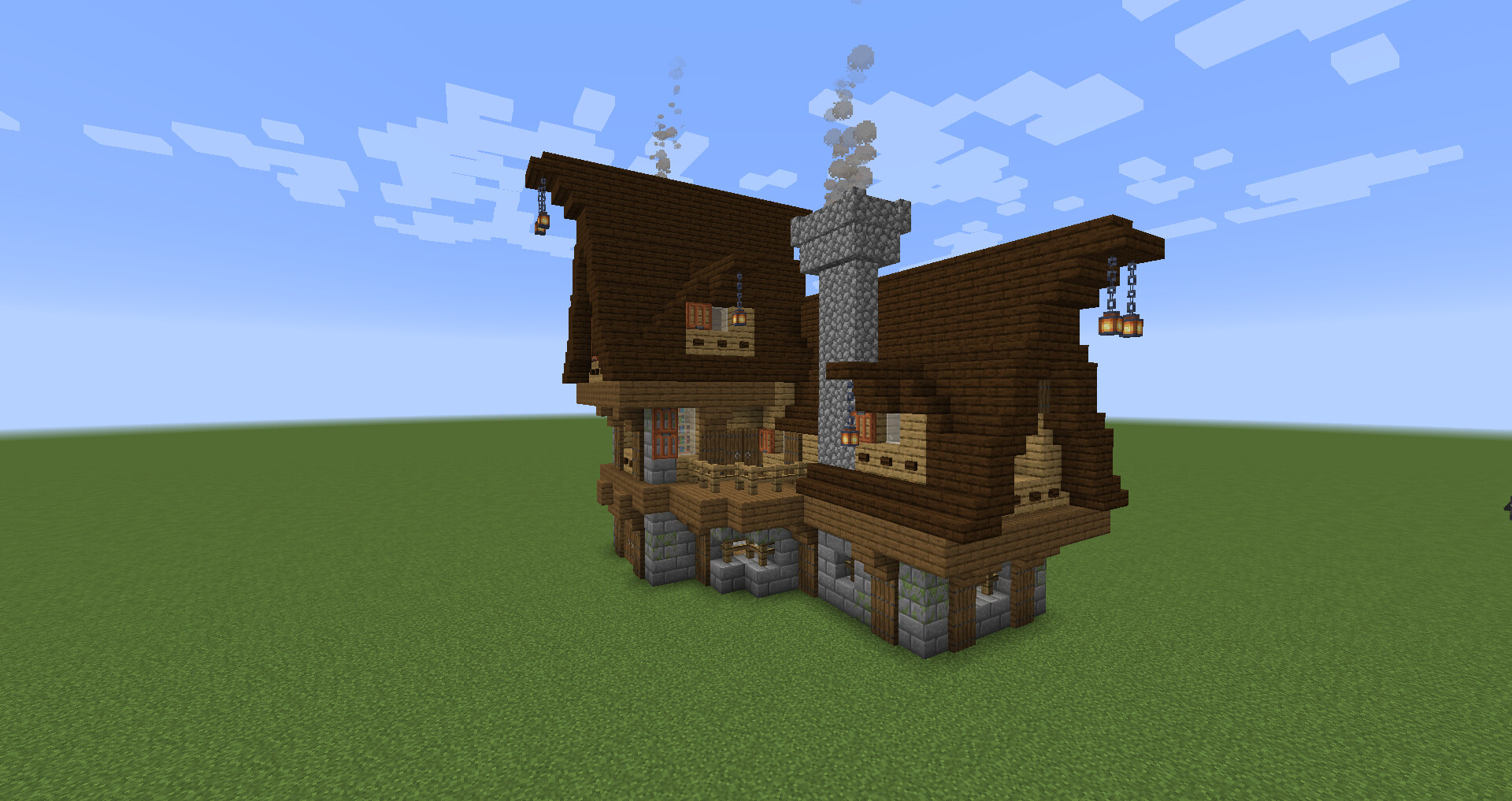 Medieval House (with interior, 1 mod used) Minecraft Map