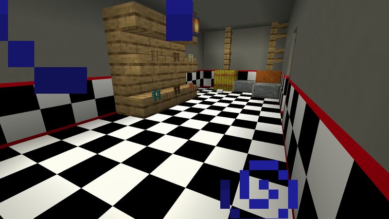 FNAF 1 1.17.1 full Minecraft Map