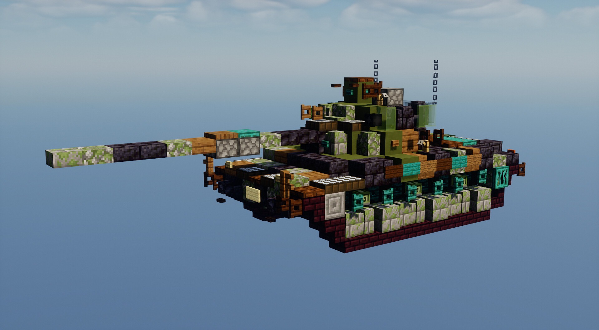 Panzer 68 - 2.25:1 Minecraft Map