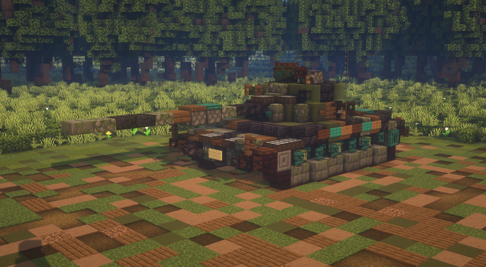 Panzer 68 - 2.25:1 Minecraft Map