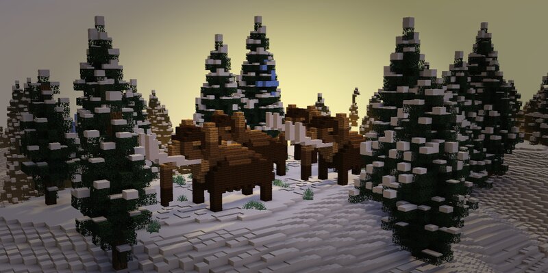 Woolly Mammoth Minecraft Map