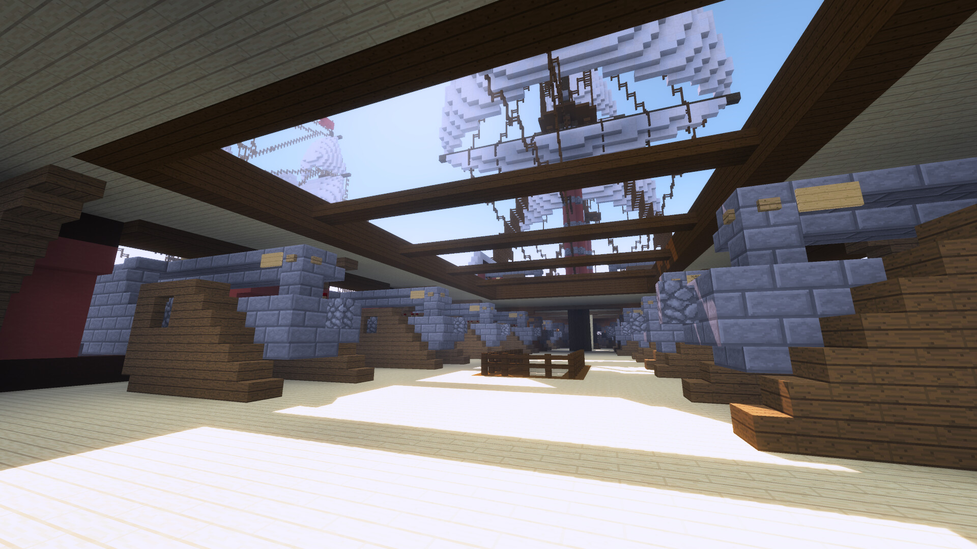 Ship of the Line TNT Battle Minigame Minecraft Map