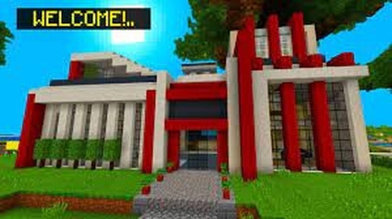 Talking smart house minecraft map any version bedrock/pocket edition ...