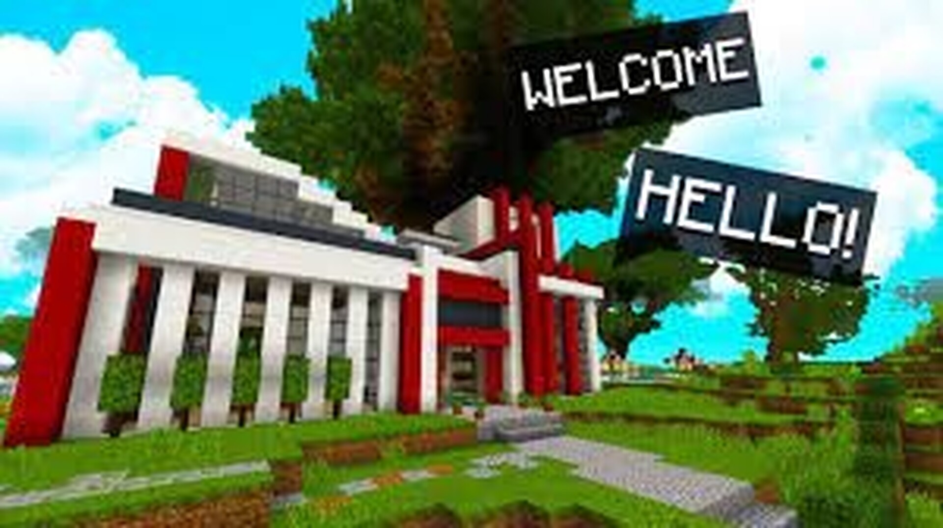 Talking smart house minecraft map any version bedrock/pocket edition ...