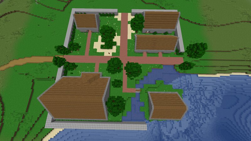 Dragon Warrior / Dragon Quest in Minecraft 1.17 (Download) Minecraft Map