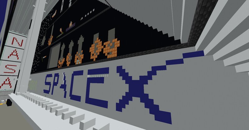Spaceport for NVIDIA PMC Event Minecraft Map