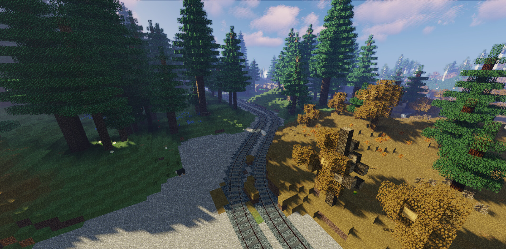Railway world Minecraft Map