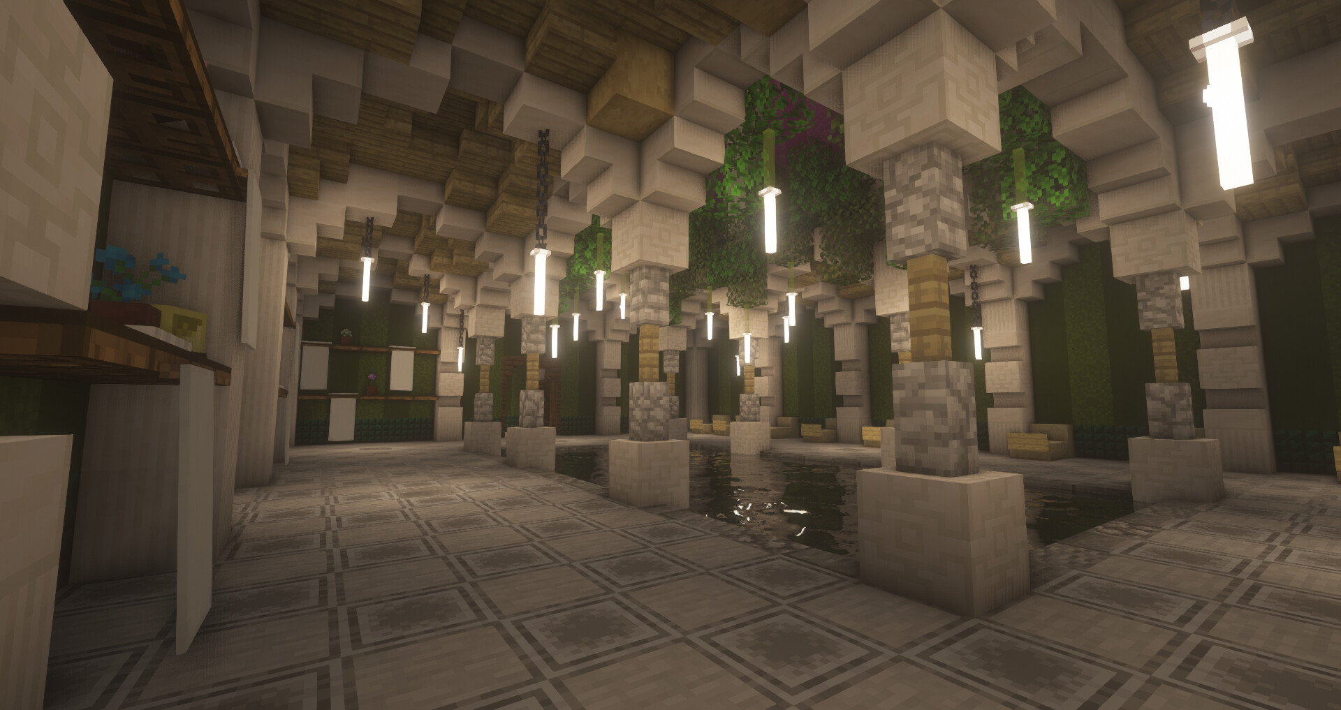 Aerial - High Elves City - Fables and Fantasy RP Minecraft Map