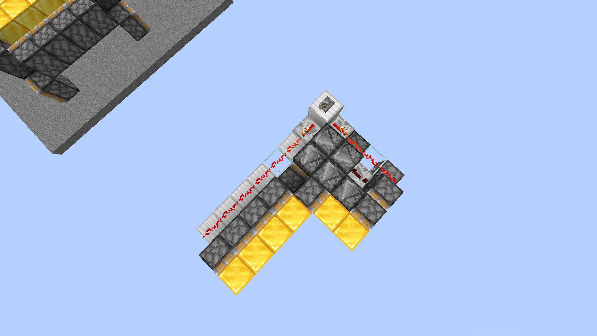 4x4 Piston Trap door Minecraft Map