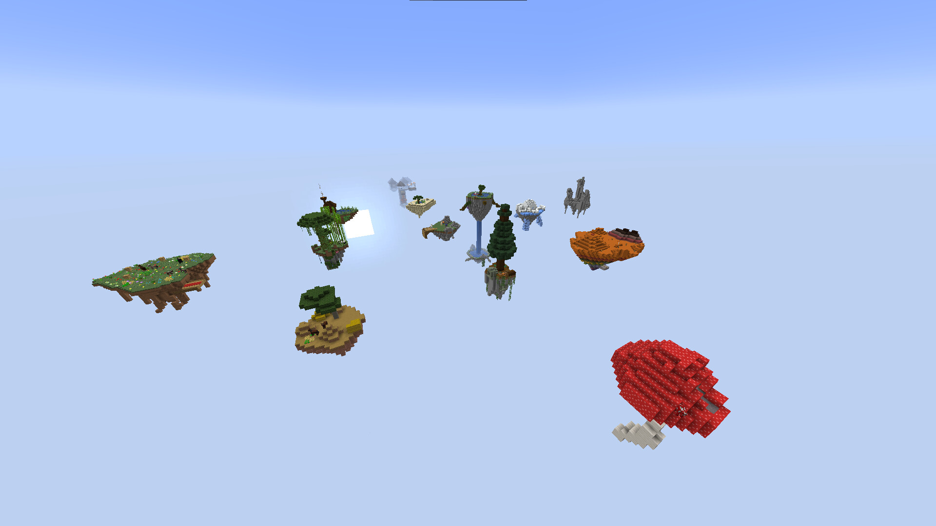 Sky Block Minecraft Map