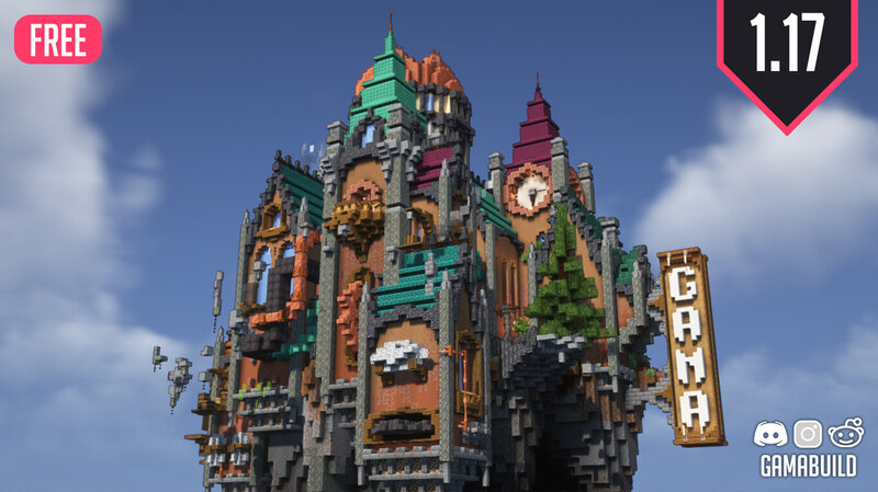 [Free] SteamPunk Spawn Minecraft Map