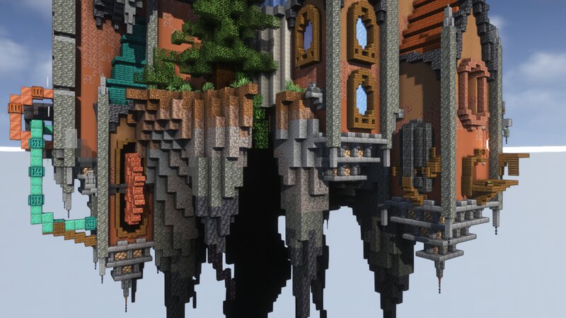 [Free] SteamPunk Spawn Minecraft Map