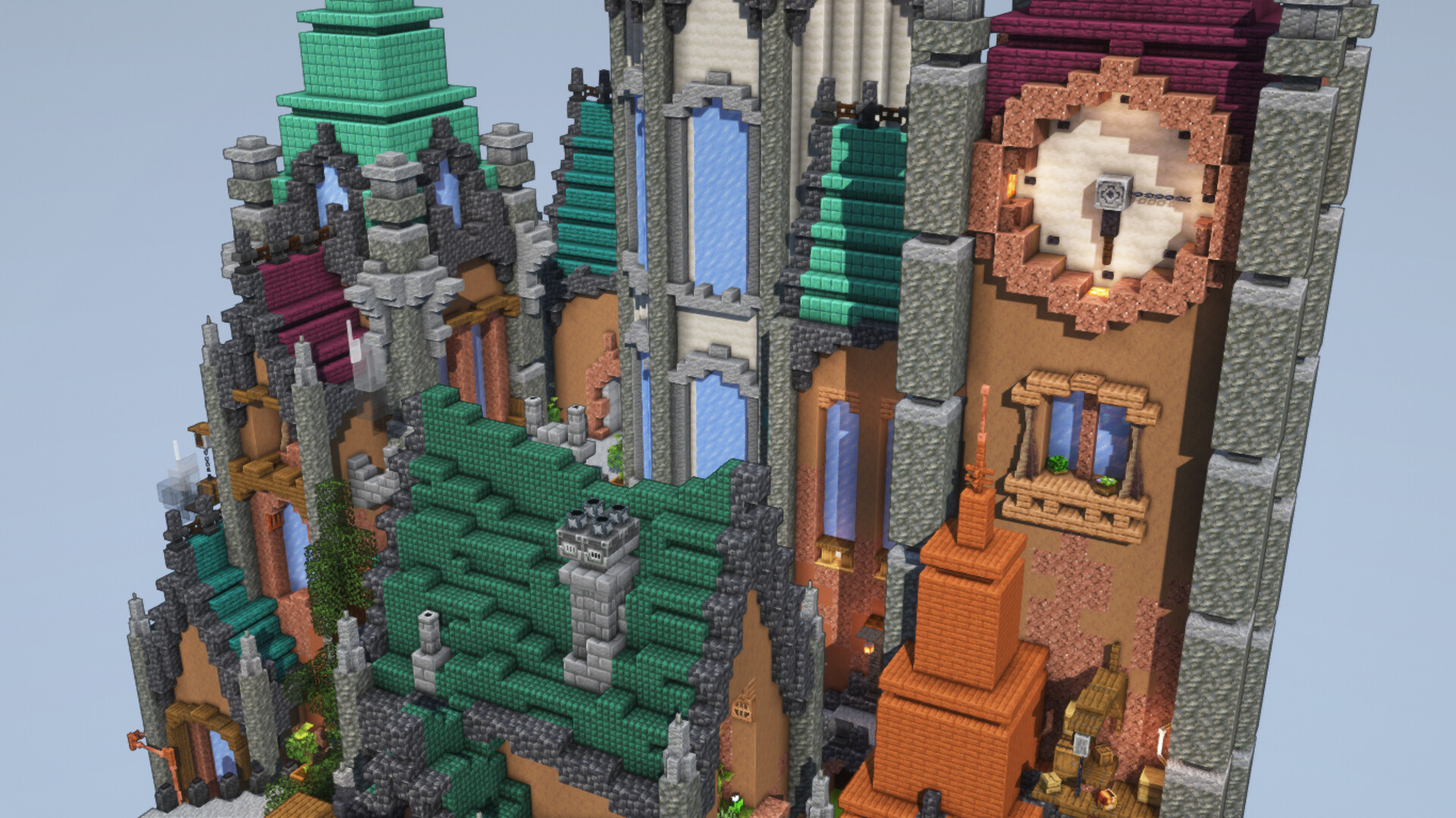 [Free] SteamPunk Spawn Minecraft Map