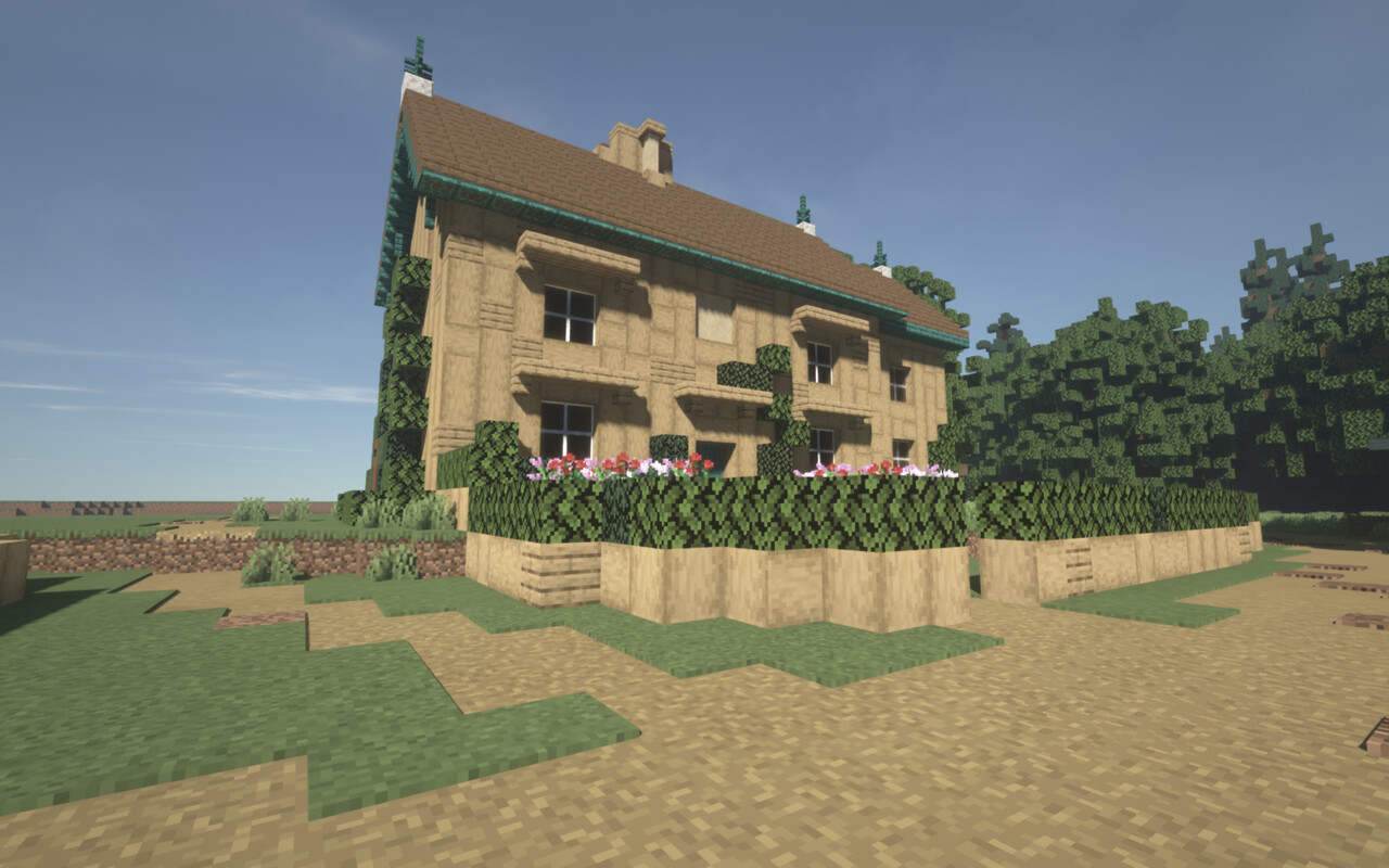 Workers cottage, Edensor Minecraft Map
