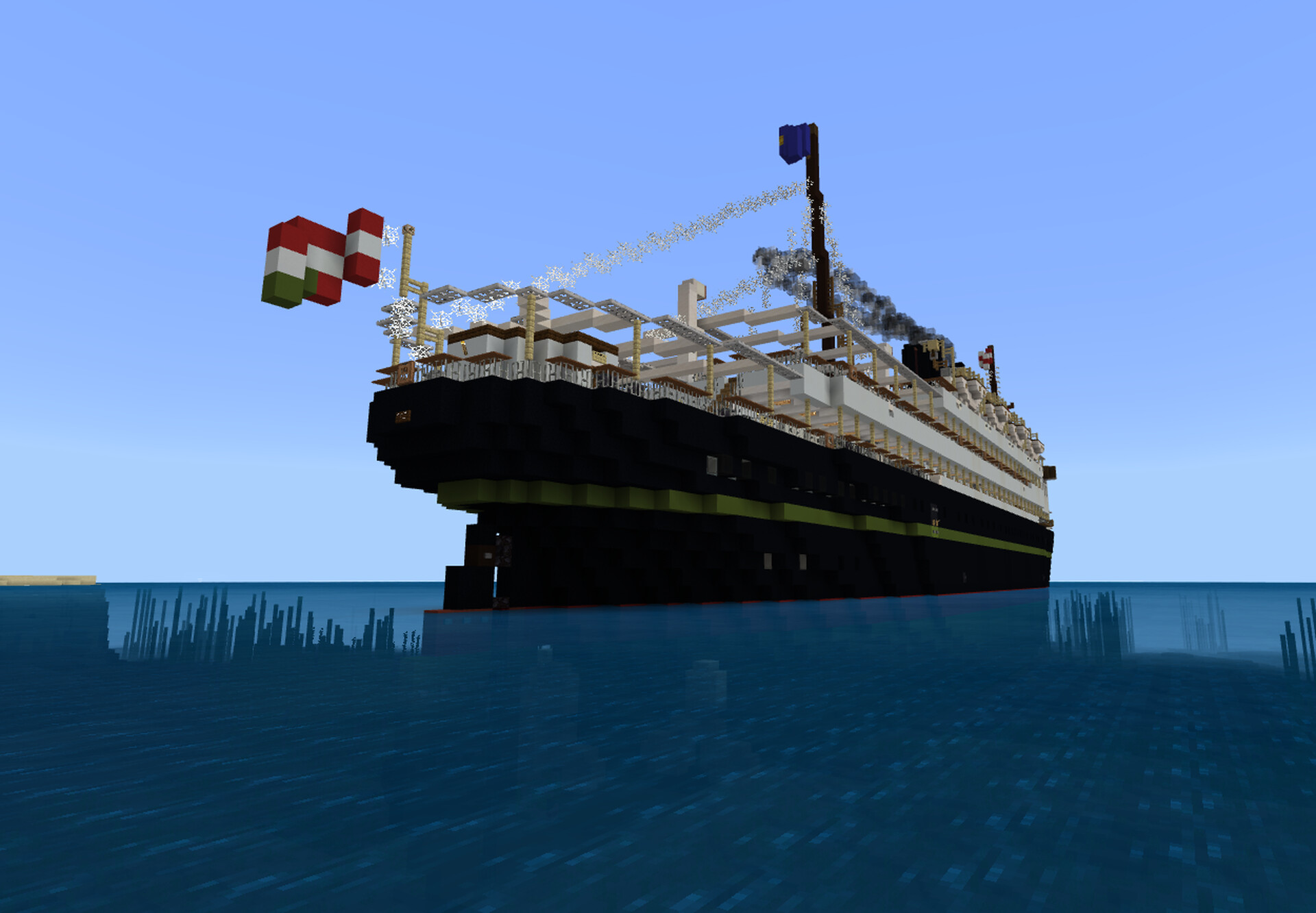 S.S. Baron Gautsch (1908) Minecraft Map
