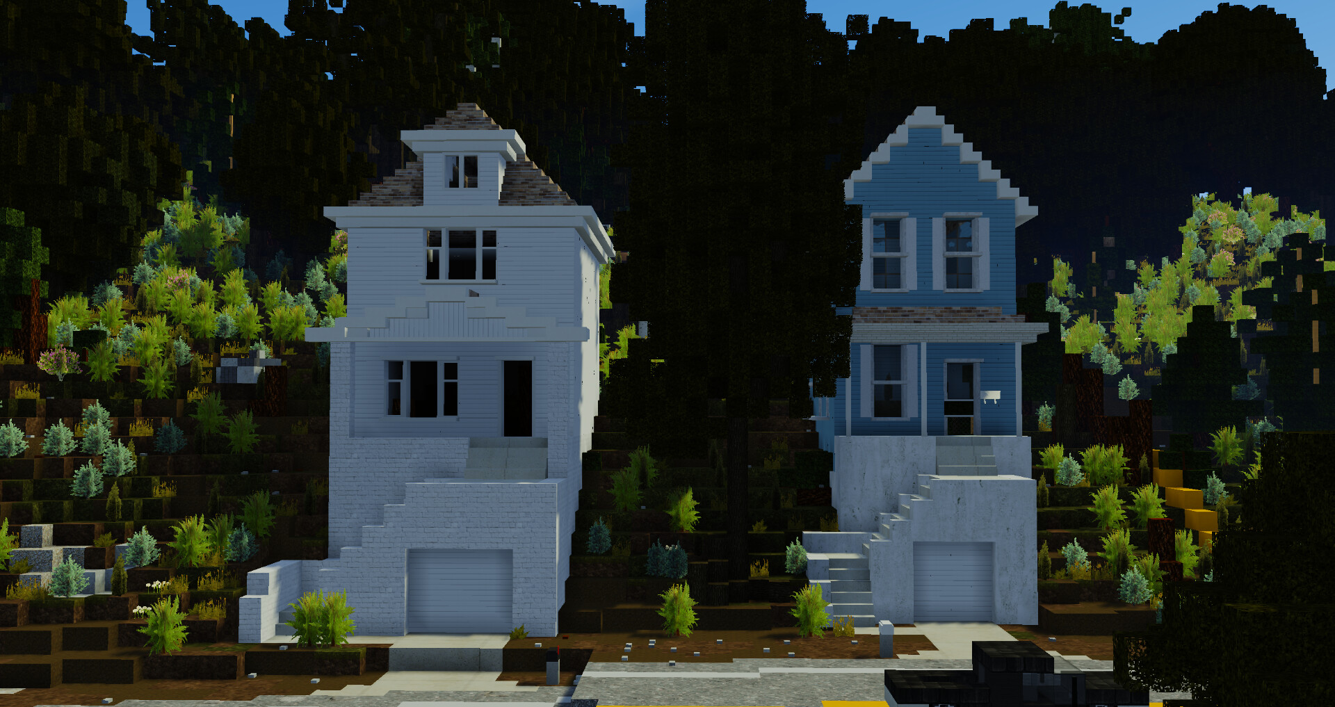 TRS | Walkers Run: 1:5:1 Realistic Country Road Minecraft Map