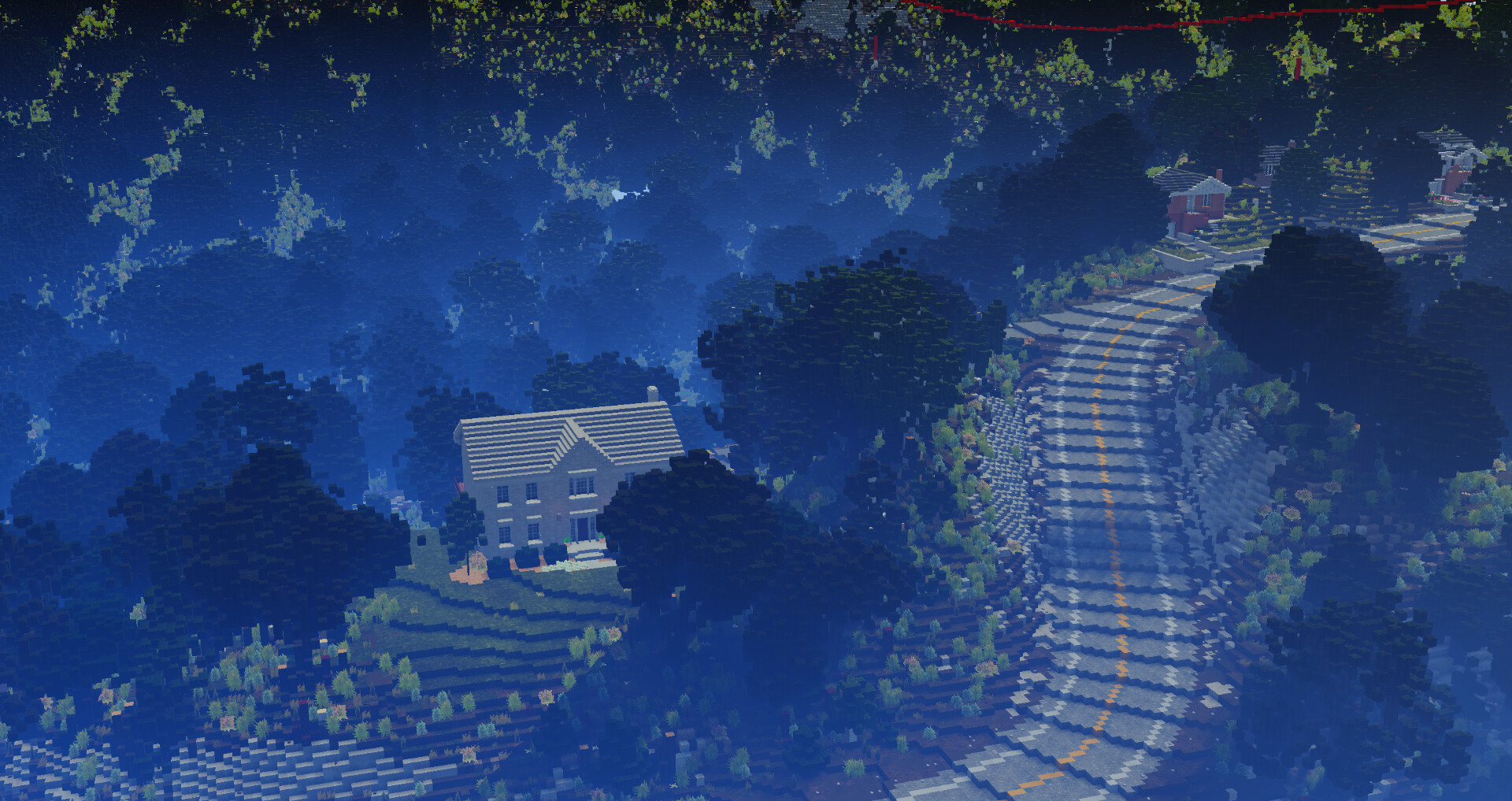 TRS | Walkers Run: 1:5:1 Realistic Country Road Minecraft Map