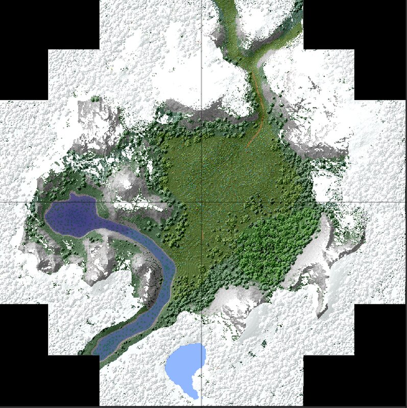 Luttania server starter set- Map (matches 1.18 generation!) Minecraft Map