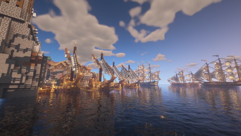 City of a Thousand Waves [Buccaneer Bay Build Contest] Minecraft Map