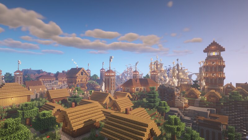 City of a Thousand Waves [Buccaneer Bay Build Contest] Minecraft Map