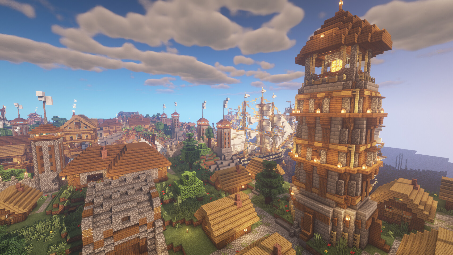 City of a Thousand Waves [Buccaneer Bay Build Contest] Minecraft Map