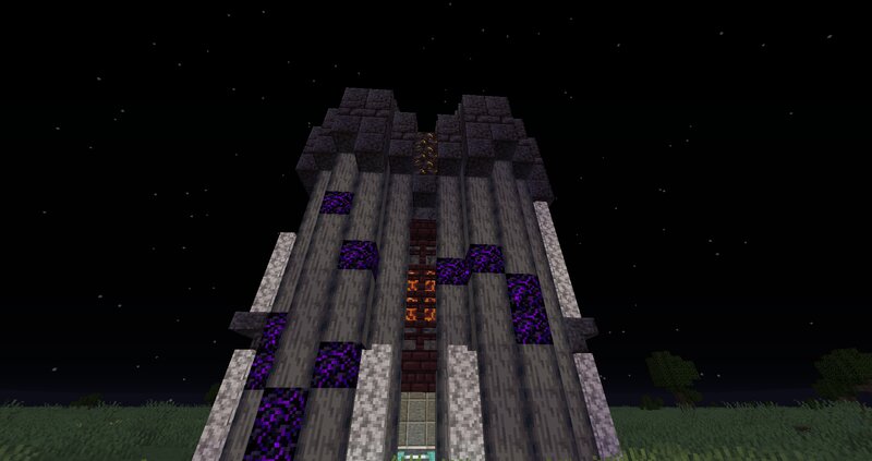 Dark Village Style Building Minecraft Map