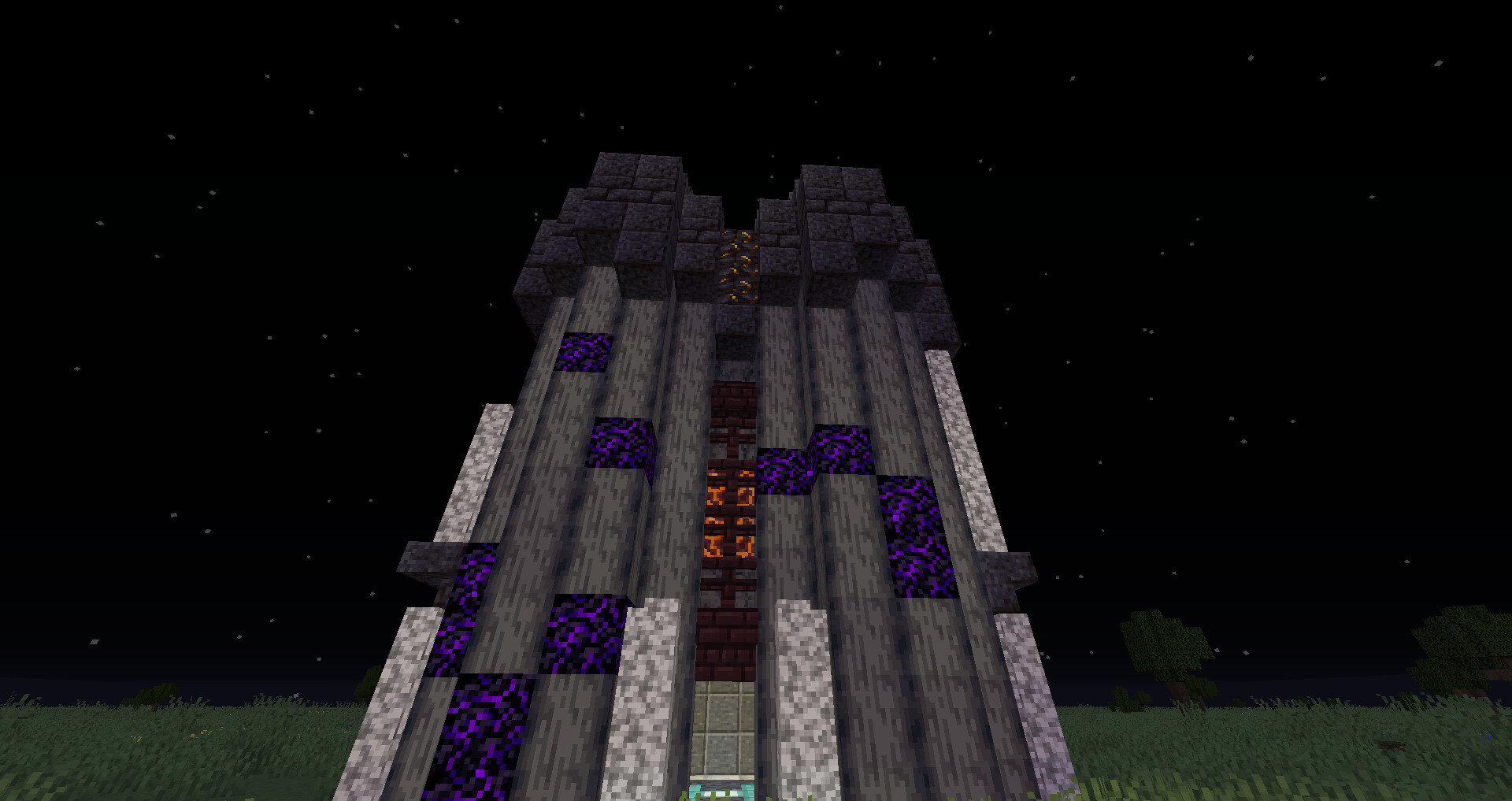 Dark Village Style Building Minecraft Map