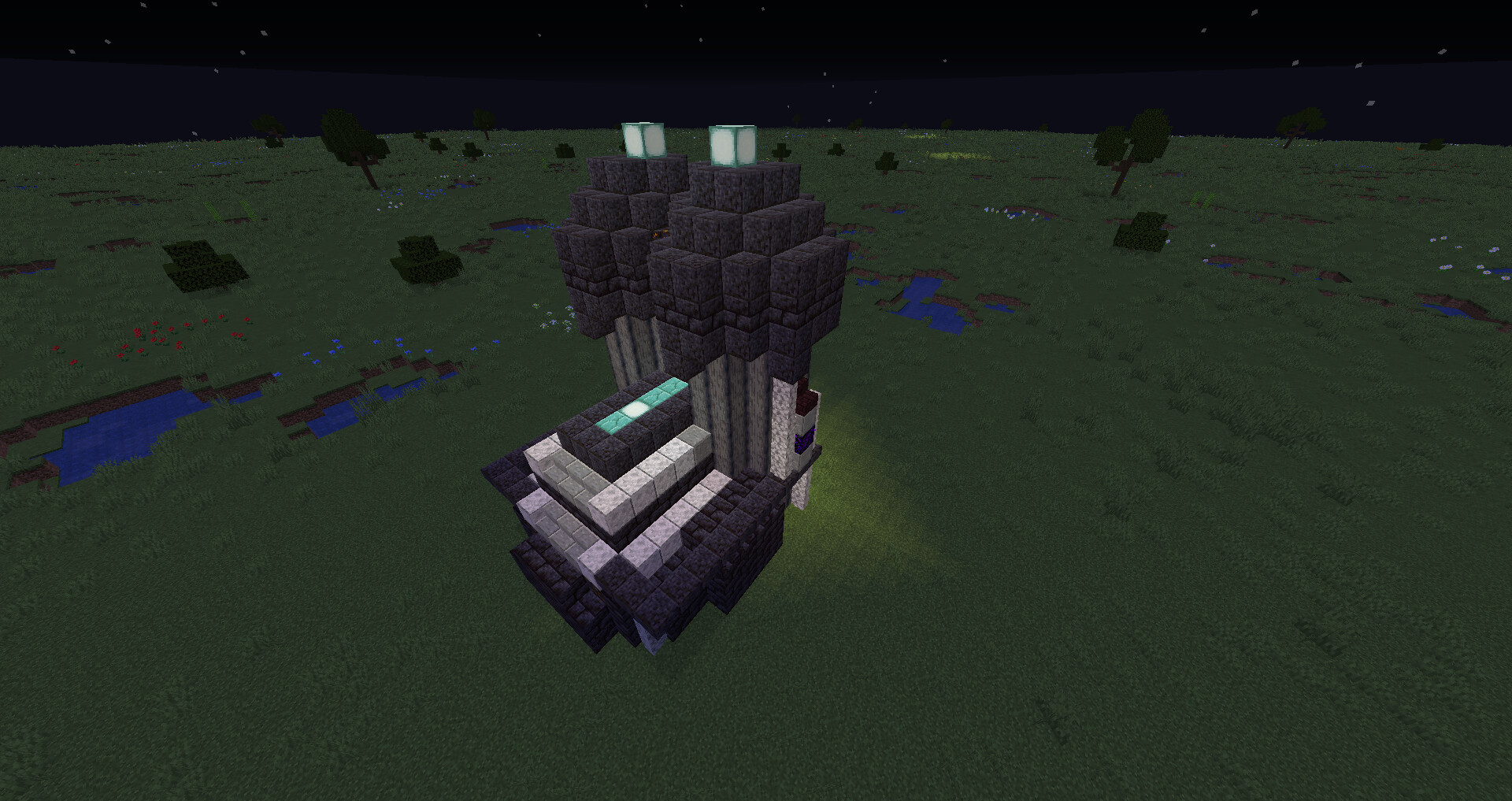 Dark Village Style Building Minecraft Map