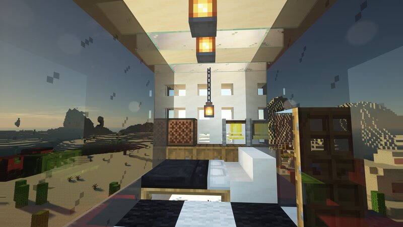 House with Amazing Water Slide Minecraft Map