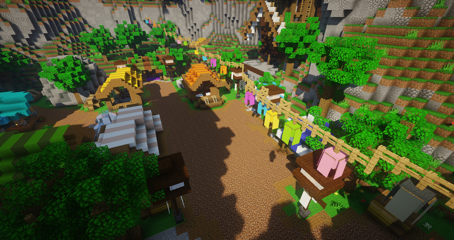 [Epic] Survival Spawn [FREE DOWNLOAD] | WITH PORTAL [100x100] ⭐ [Maps] ⭐ [1.18.x] Minecraft Map