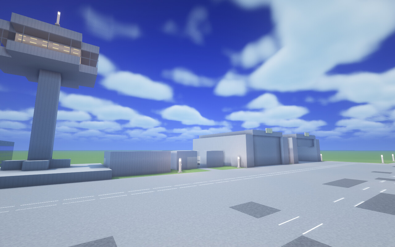 Small scale Airport Minecraft Map