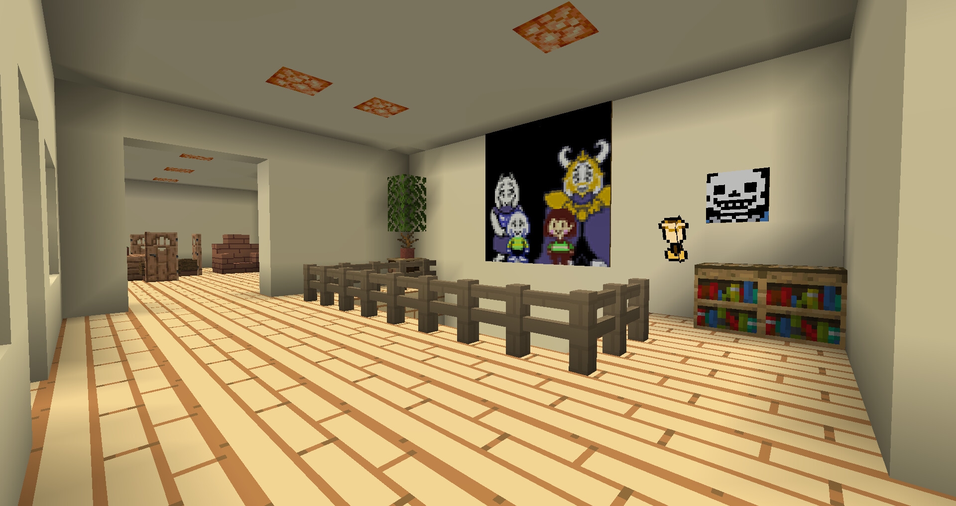 (Undertale map) Undertale: the Seven Blocks Minecraft Map