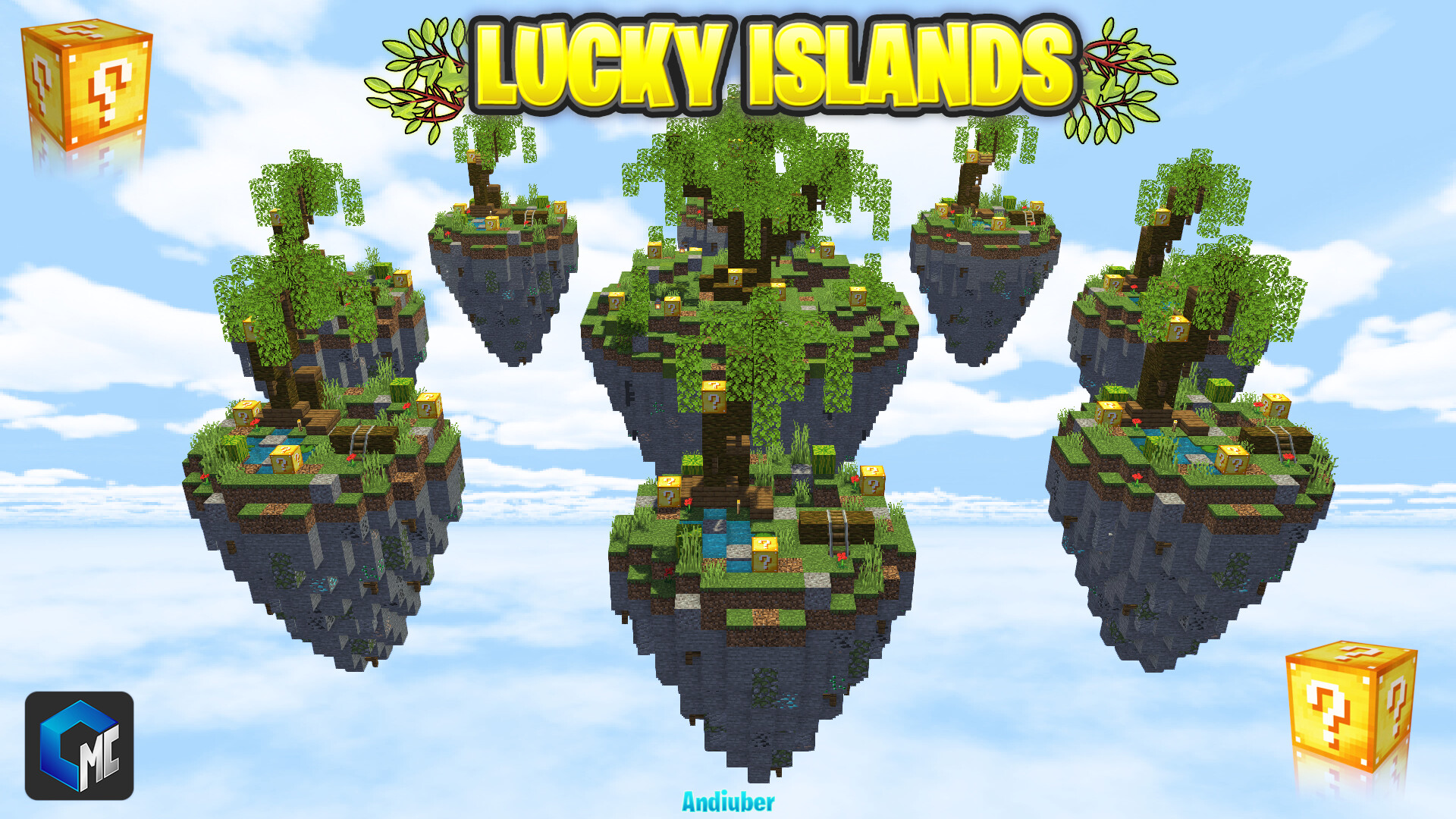LUCKY ISLANDS (MAP MINECRAFT BEDROCK) Minecraft Map