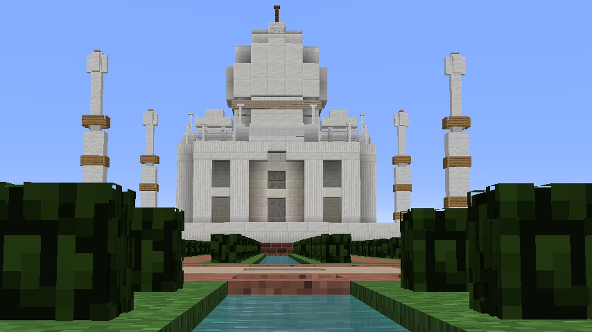 Taj Mahal | 1:5 Scale Minecraft Map