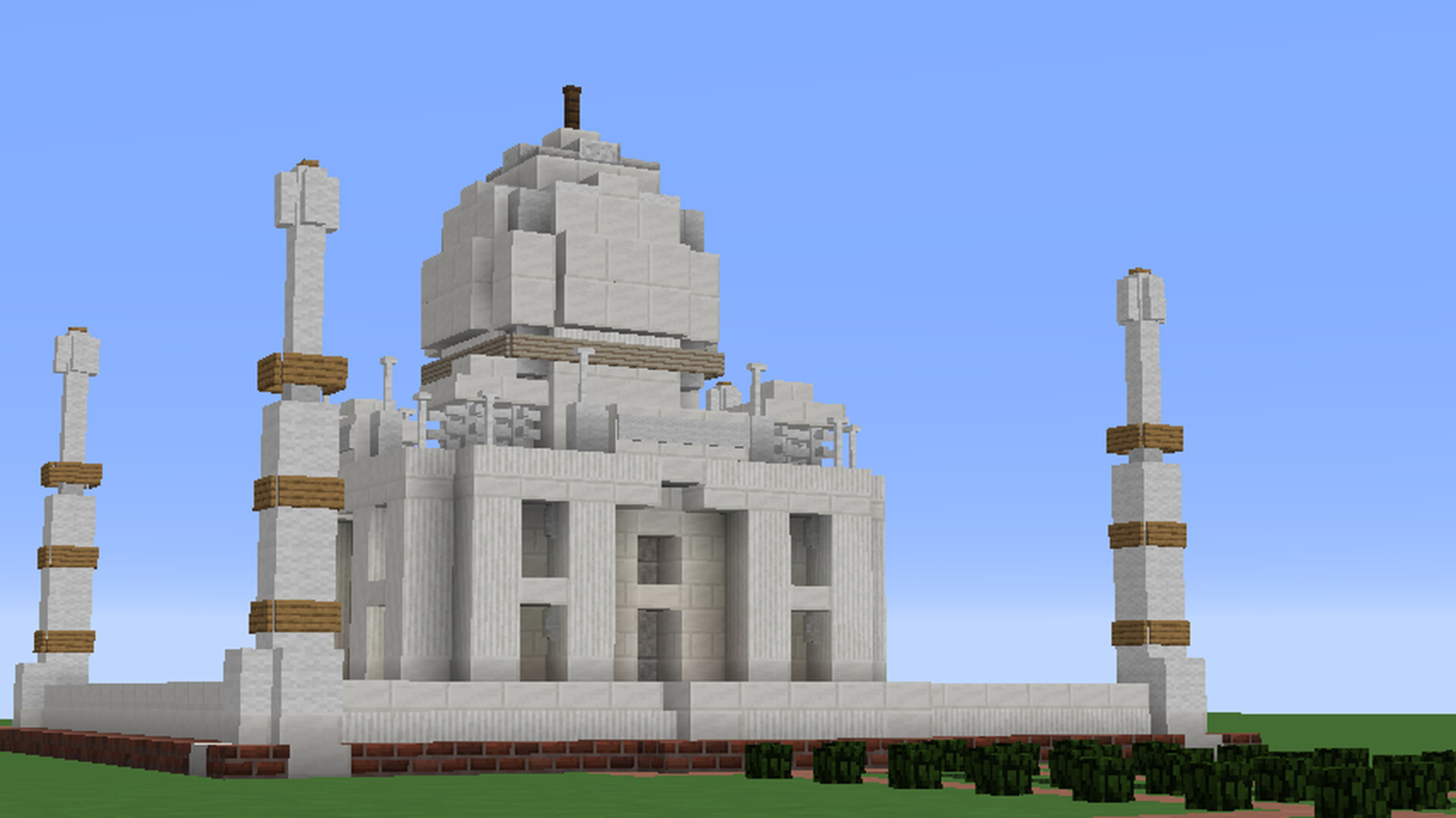 Taj Mahal | 1:5 Scale Minecraft Map