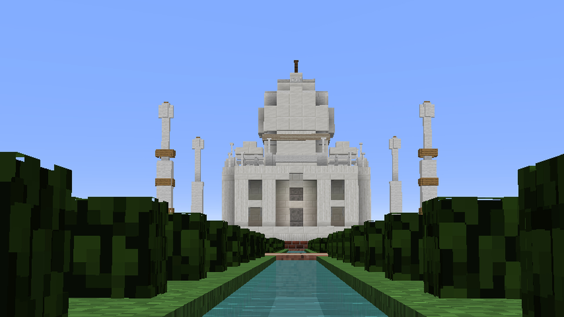 Taj Mahal | 1:5 Scale Minecraft Map