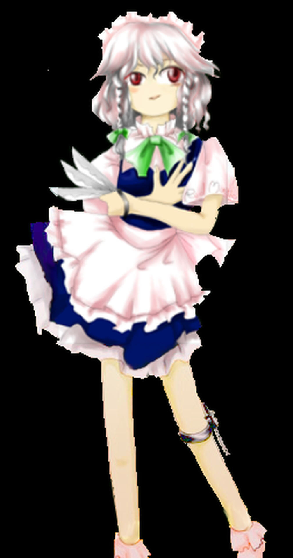 Sakuya Izayoi from Touhou Embodiment of Scarlet Devil Minecraft Map