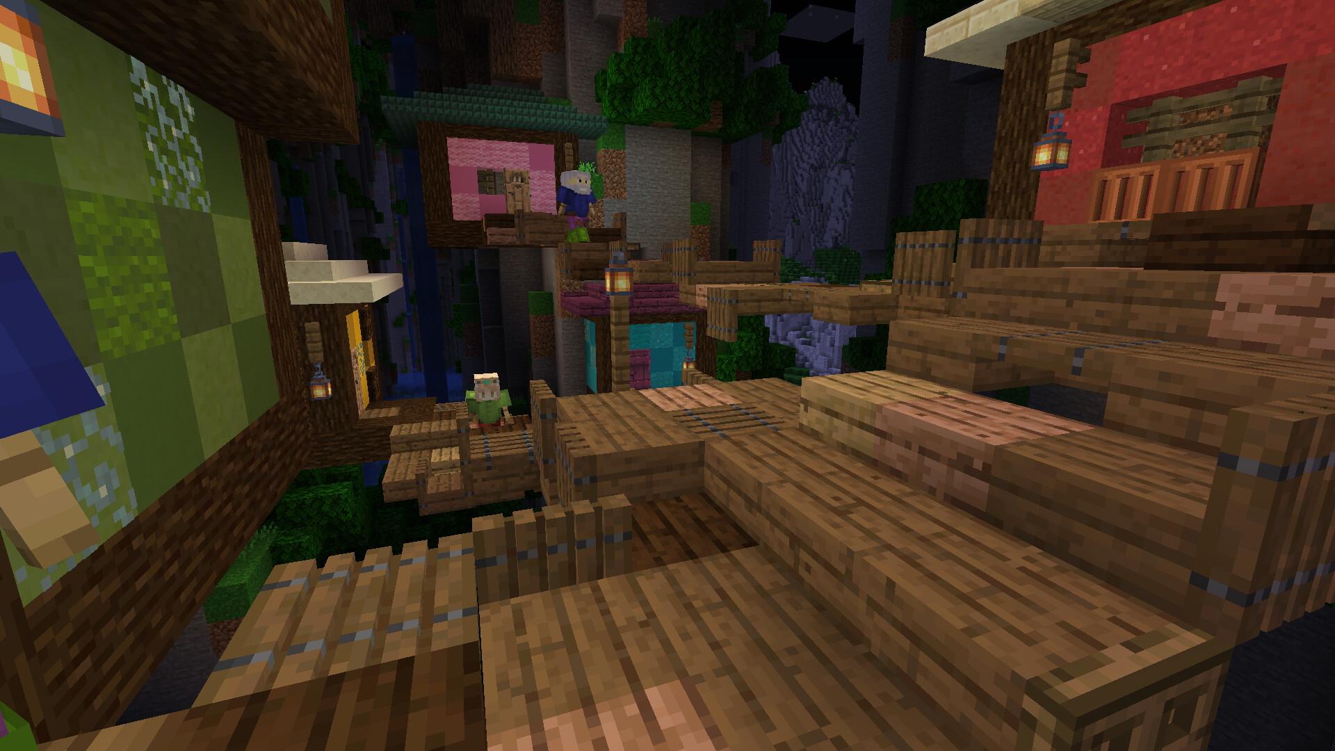 Stone Village, for contest Minecraft Map