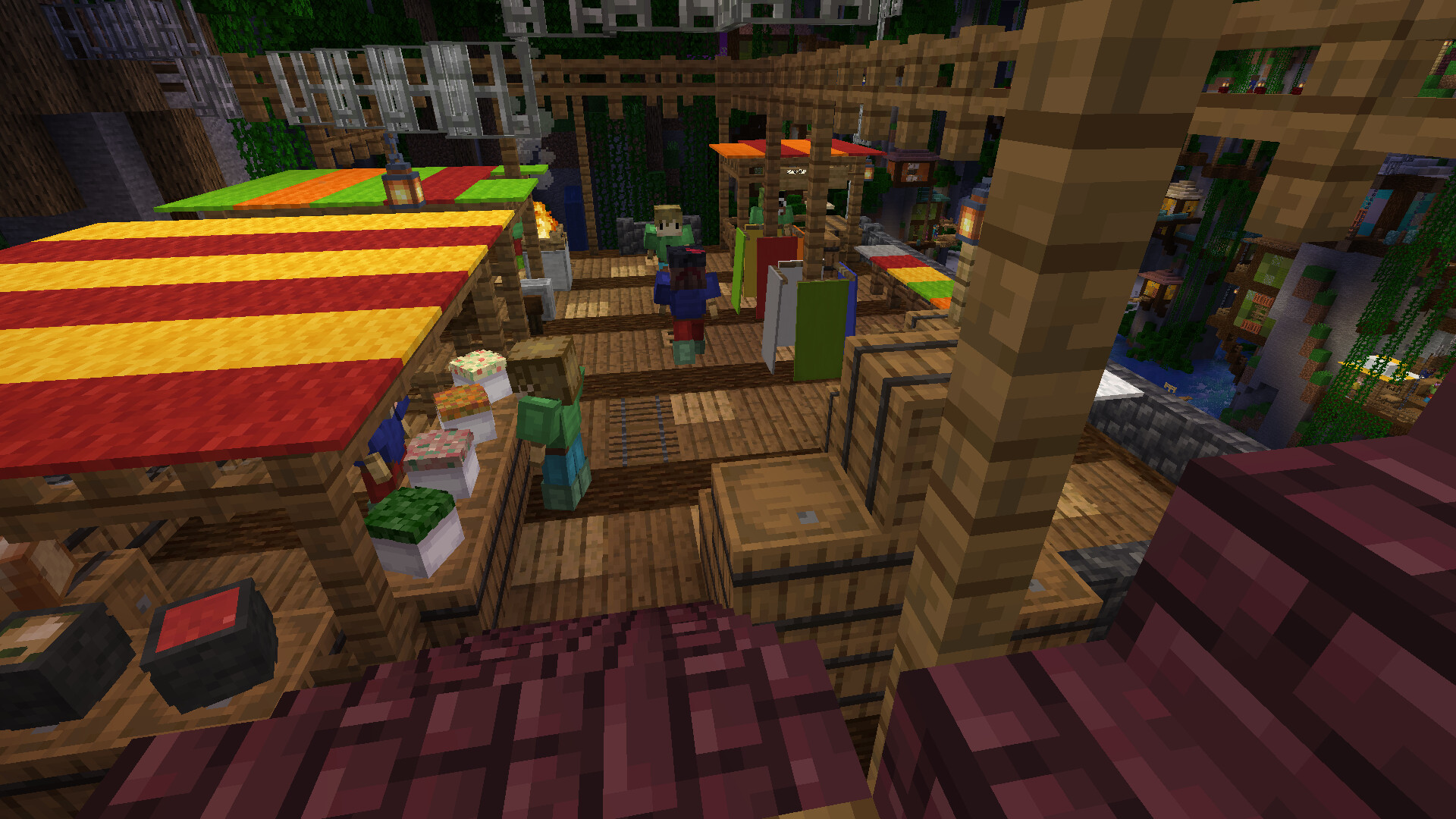 Stone Village, for contest Minecraft Map