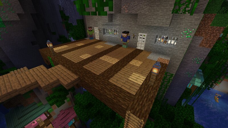 Stone Village, for contest Minecraft Map