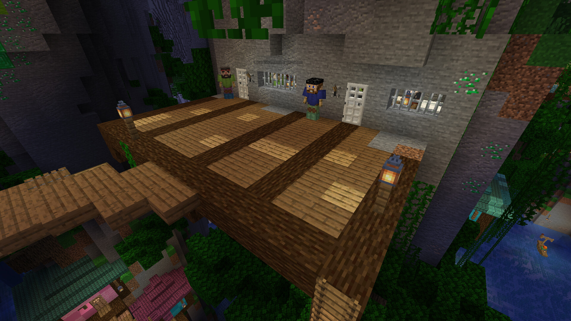 Stone Village, for contest Minecraft Map