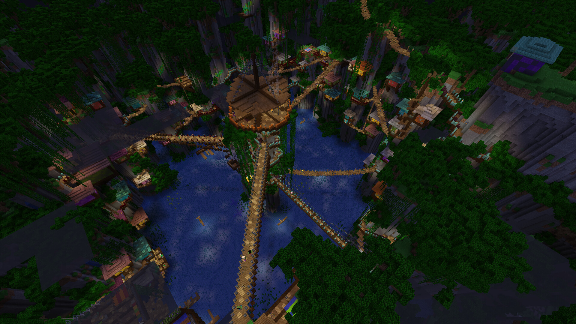 Stone Village, for contest Minecraft Map