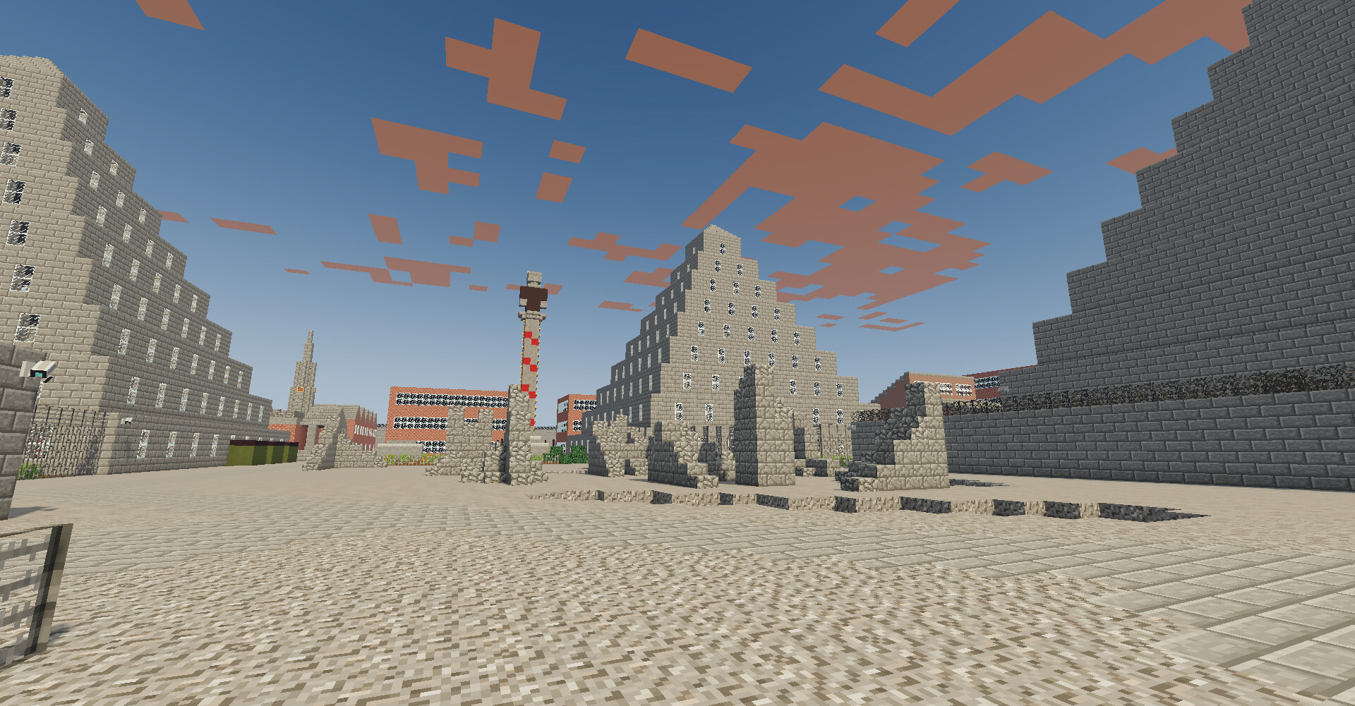 Airstrip One - Oceania - Nineteen Eighty-Four Minecraft Map