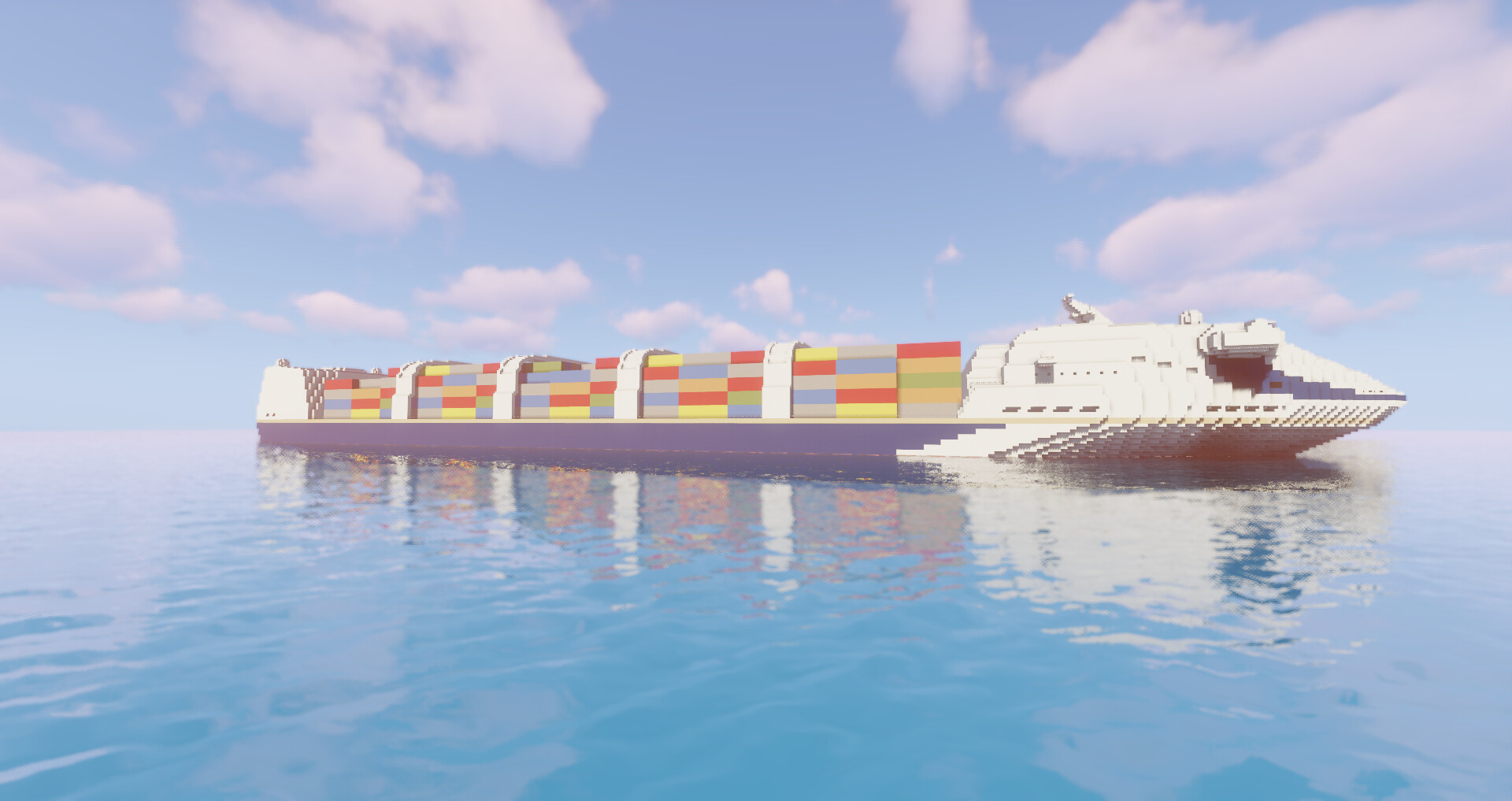Mega Shipper | Container ship [1:1 - Fictional - Amberstone pack ...